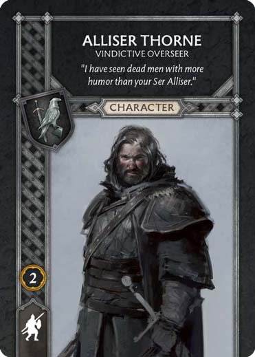 (Alliser Thorne - Vindictive Overseer) - ASOIAF.FR