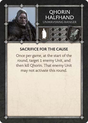 (Qhorin Halfhand – Unwavering Ranger) - ASOIAF.FR