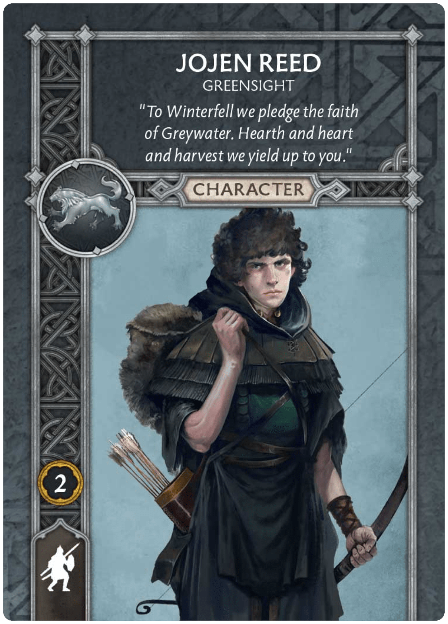 Jojen Reed - Vervoyant (Jojen Reed – Greensight) - ASOIAF.FR