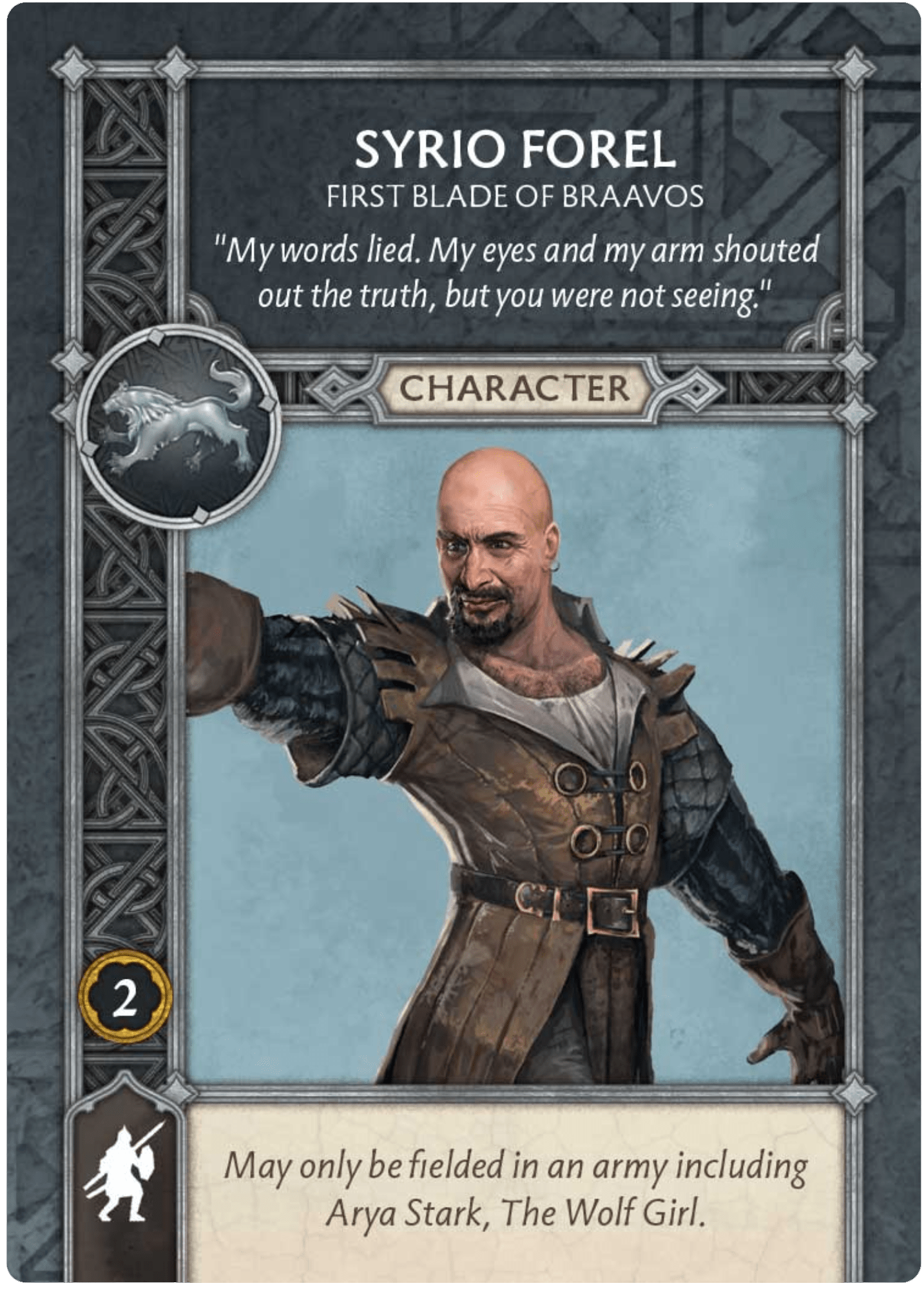 Syrio Forel – Première Épée de Braavos (Syrio Forel – First Blade of ...