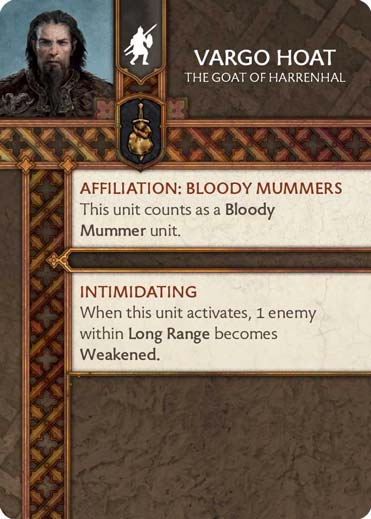 (Vargo Hoat – The Goat Of Harrenhal) - ASOIAF.FR